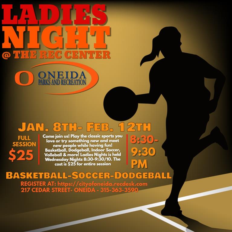 City of Oneida Parks and Recreation - City of Oneida Parks and Recreation